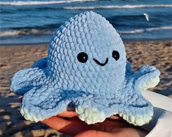 Crochet Flip Octopus - Etsy
