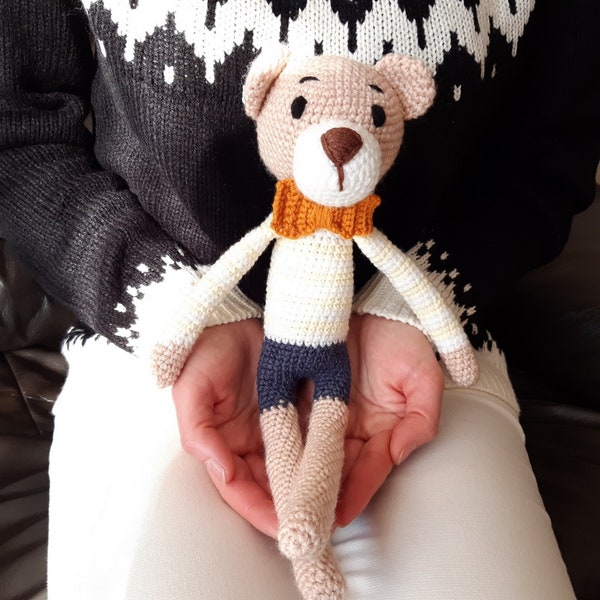 Long Leg Teddy Bear - Etsy
