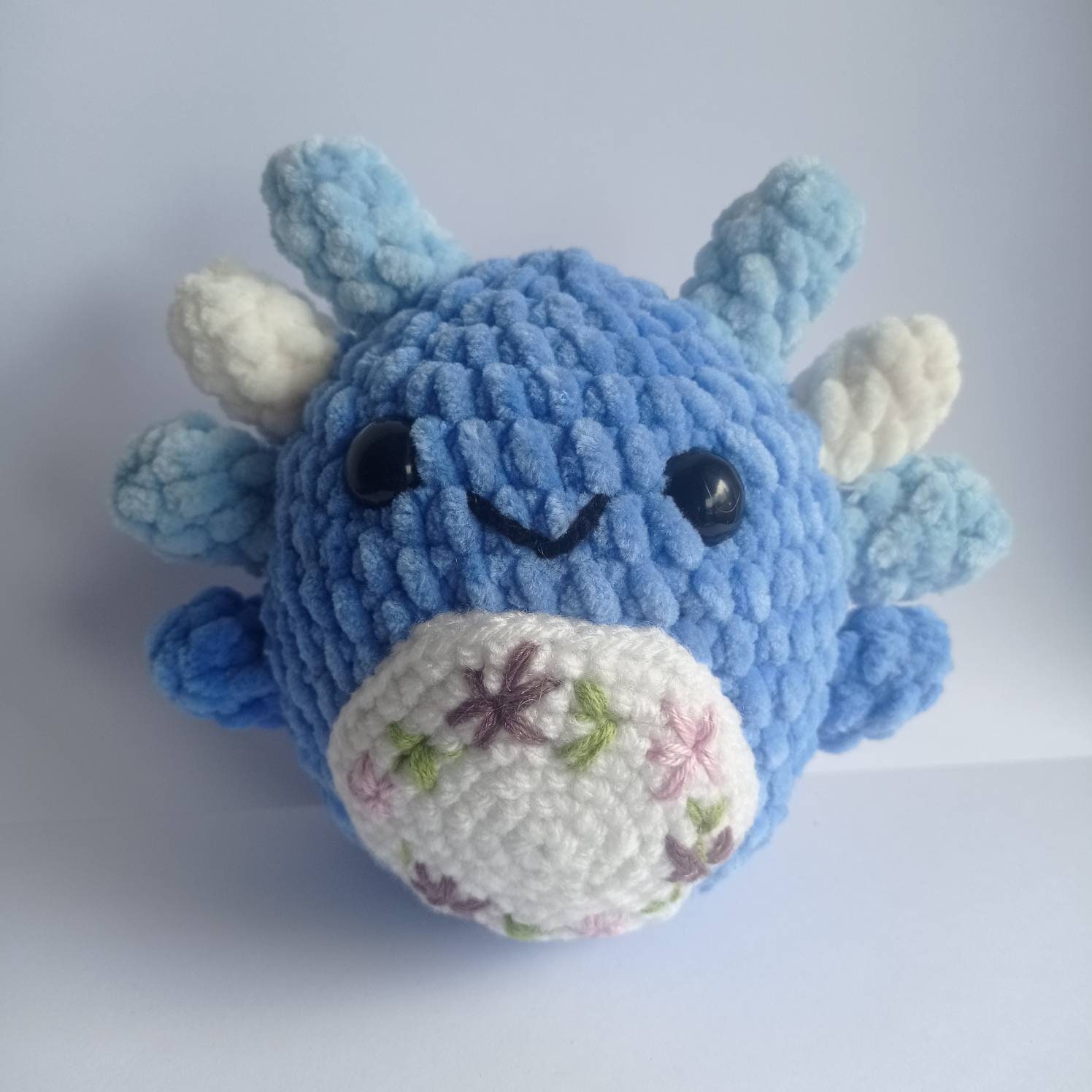 Crochet Plush Axolotl, Amigurumi Axolotl, Toy Axolotl, Handmade Toy ...