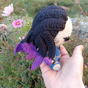 Crochet Vampire Agent, Crochet Reyna, Crochet Doll Reyna, Amigurumi ...