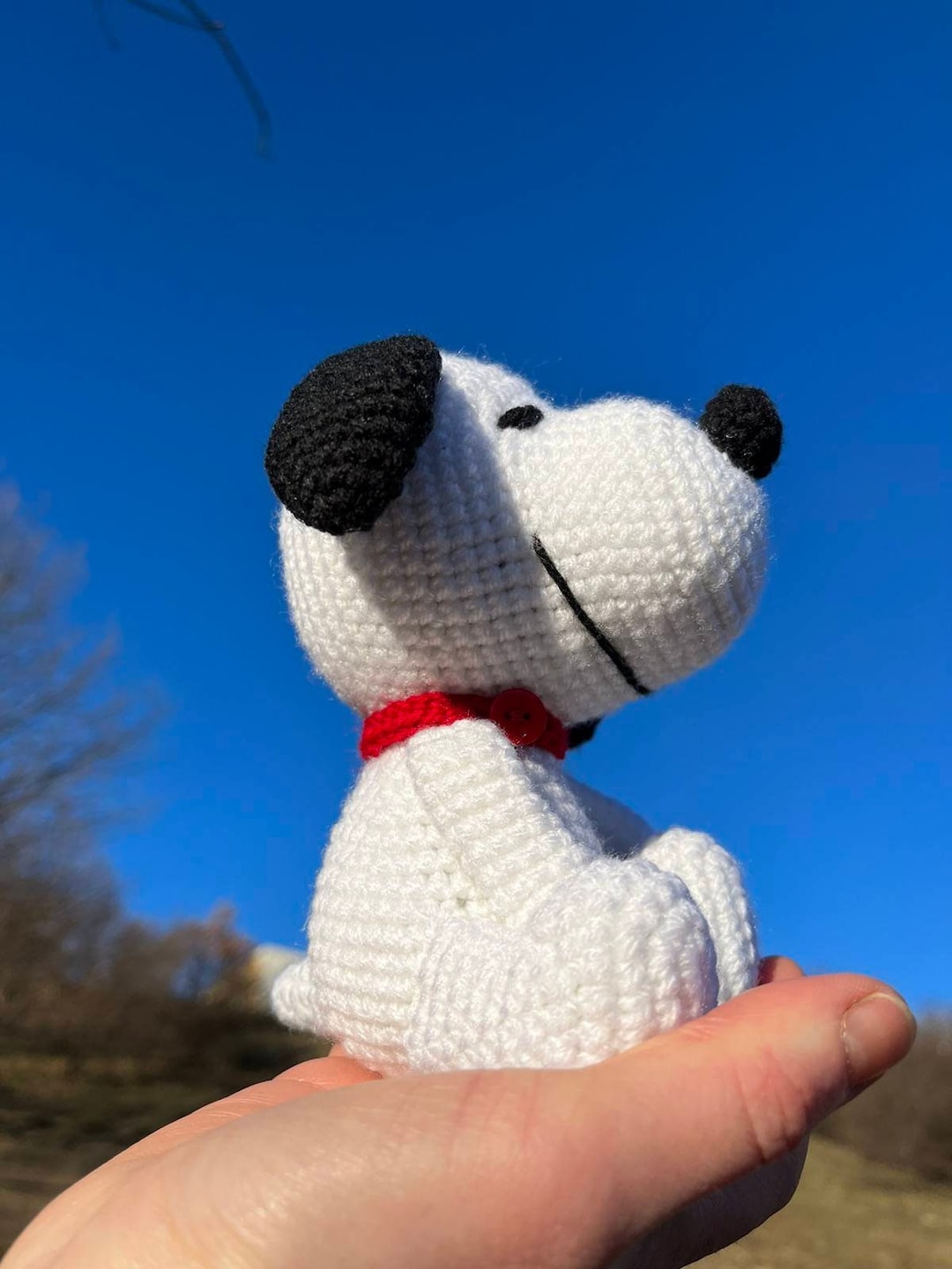 Crochet Snoopy, Crochet Dog Snoopy, Amigurumi Snoopy, Stuffed Snoopy ...