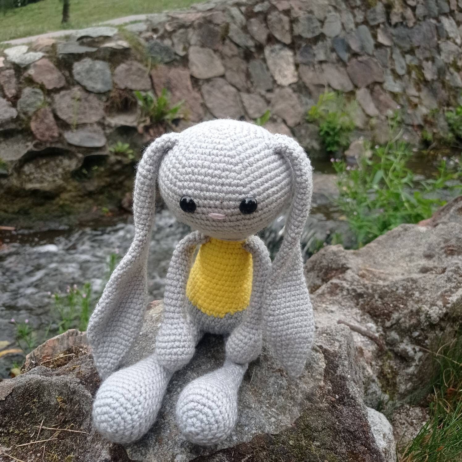 Crochet Bunny, Crochet Rabbit, Crochet Toy Bunny, Stuffed Toy Bunny ...