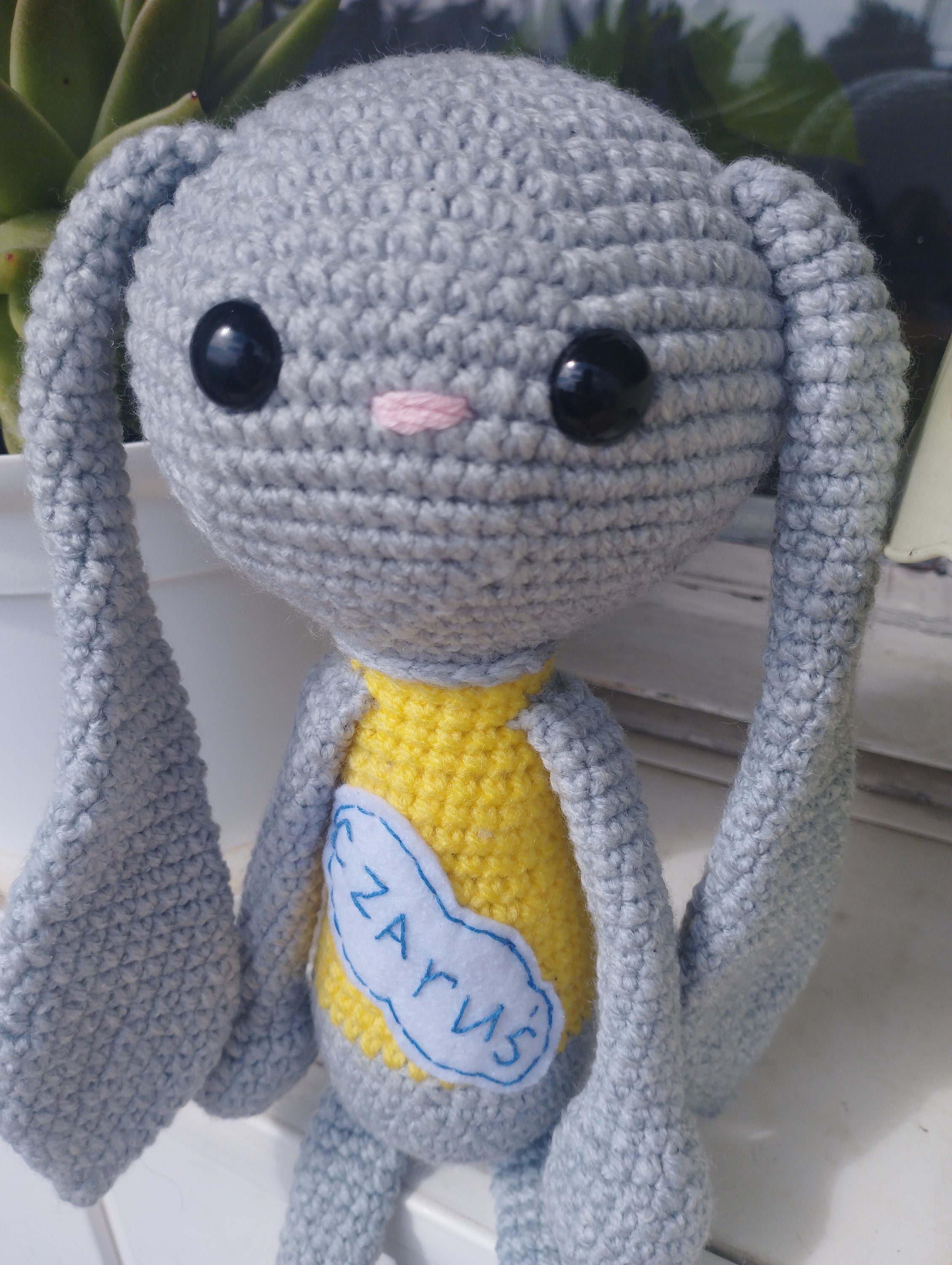 Crochet Bunny, Crochet Rabbit, Crochet Toy Bunny, Stuffed Toy Bunny ...