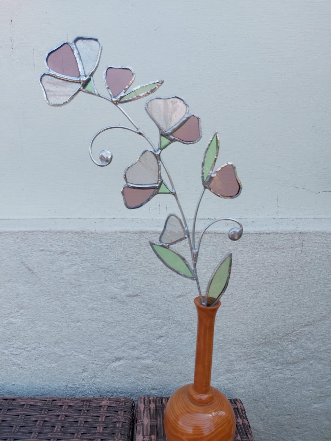 Stained Glass Sweat Pea Stem - Etsy