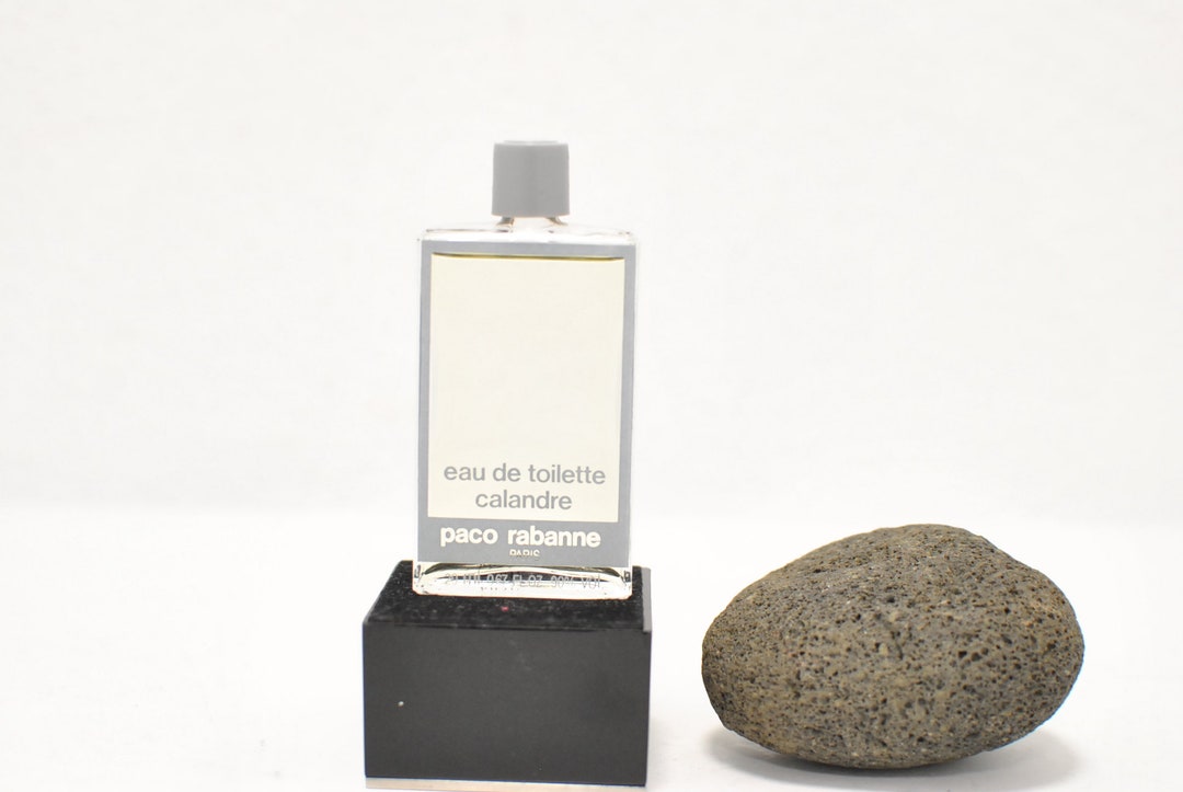 Vintage Calandre Paco Rabanne 20 Ml Miniature Fragrance Bottle , Rare ...