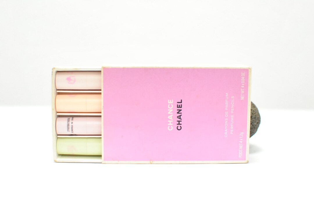 Vintage Chance Chanel 4 Perfume Pencils Rare Discontinued - Etsy