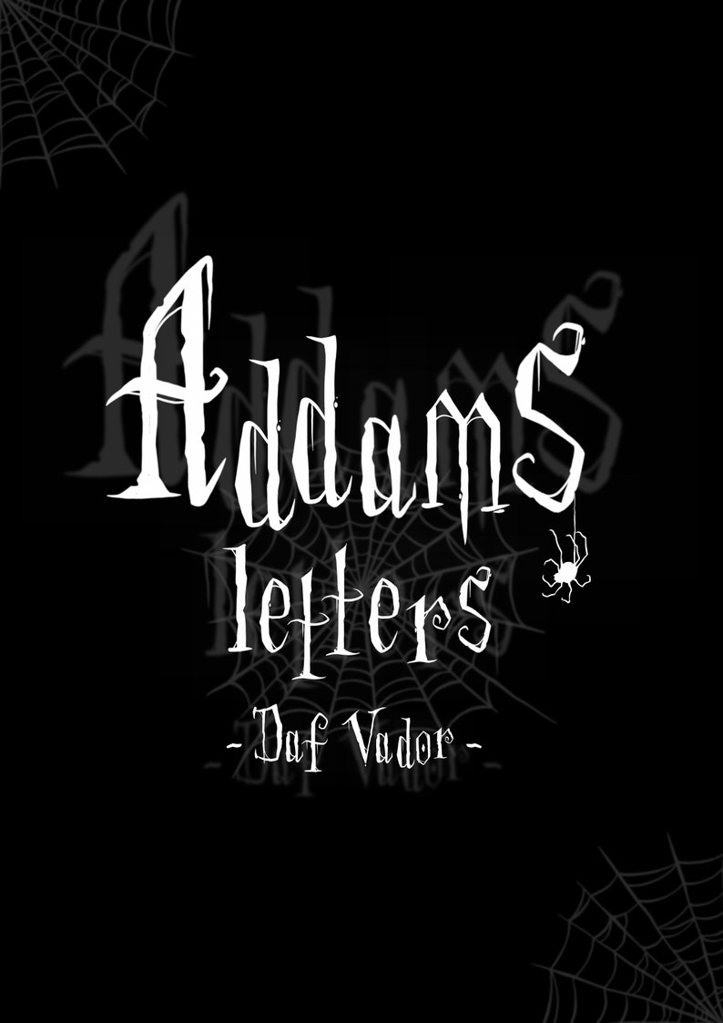 Addams Letters - Procreate Brushset - Etsy