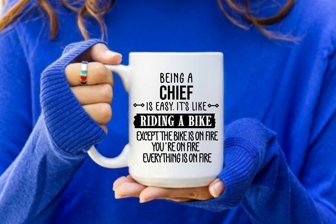 Chief Mug, Appreciation Gift, Personalized Gift, Chief Gift, Birthday ...