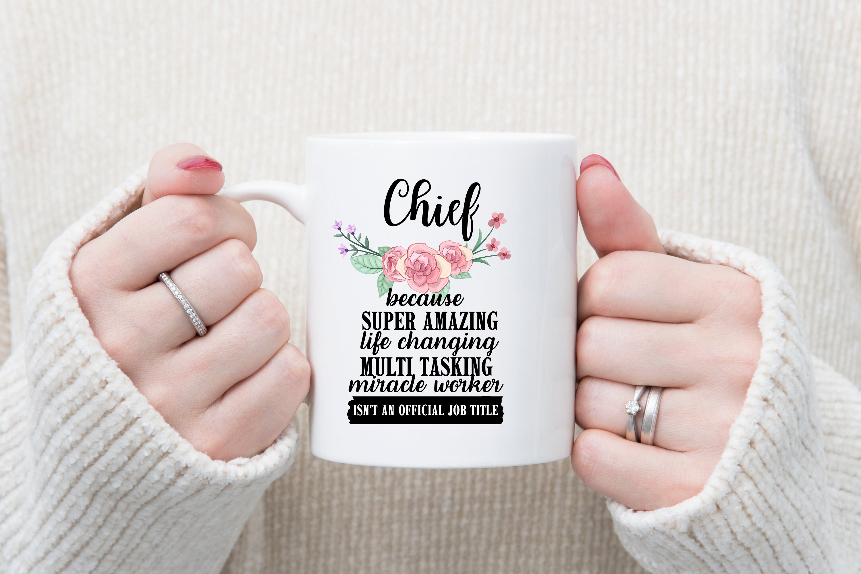 Chief Mug, Appreciation Gift, Personalized Gift, Chief Gift, Birthday ...