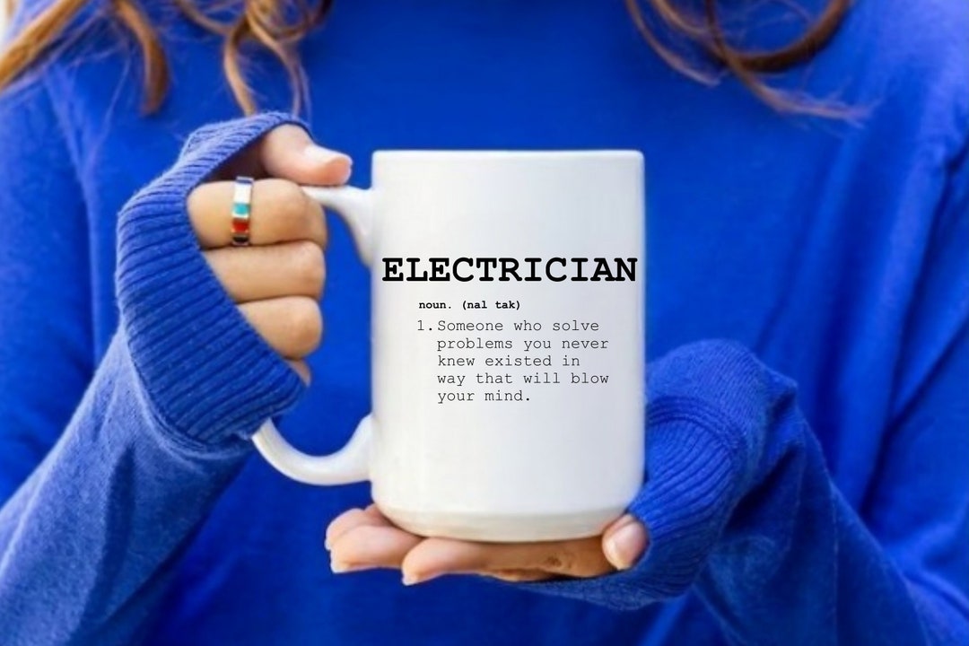 Electrician Gift, Electrician Mug, Gift for Electrician, Electrician ...