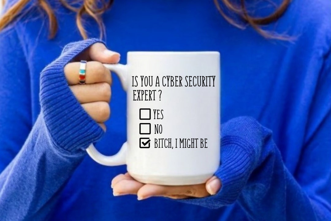 Cyber Security, Cyber Security Gift, Cyber Security Mug, Cybersecurity ...