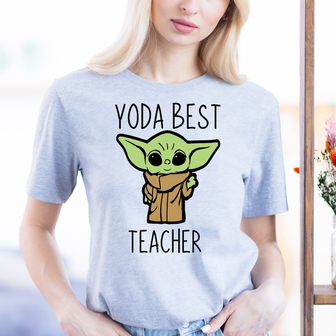 Yoda Best Teacher Gift Teacher Appreciation Teacher Gift - Etsy
