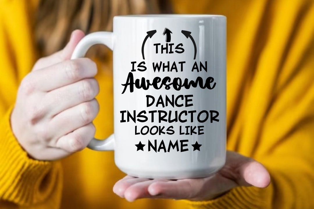 Dance Instructor, Dance Teacher, Dance Teacher Gift, Instructor Gift ...