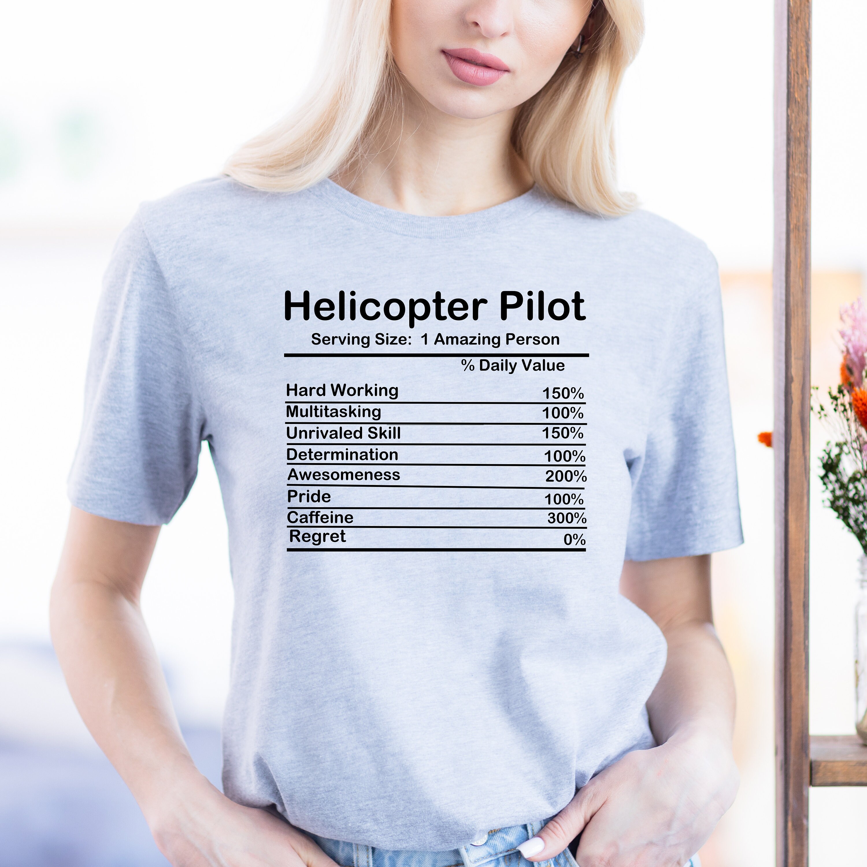 Best Helicopter Pilot Gift, Helicopter Pilot, Aviation Shirt ...