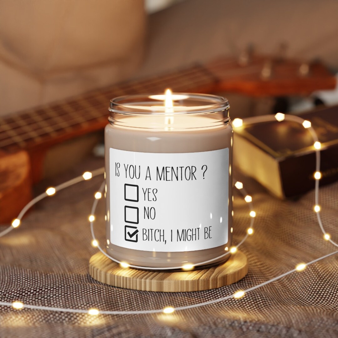 Mentor Appreciation, Teacher Appreciation, Professor Gift, Soy Candle ...