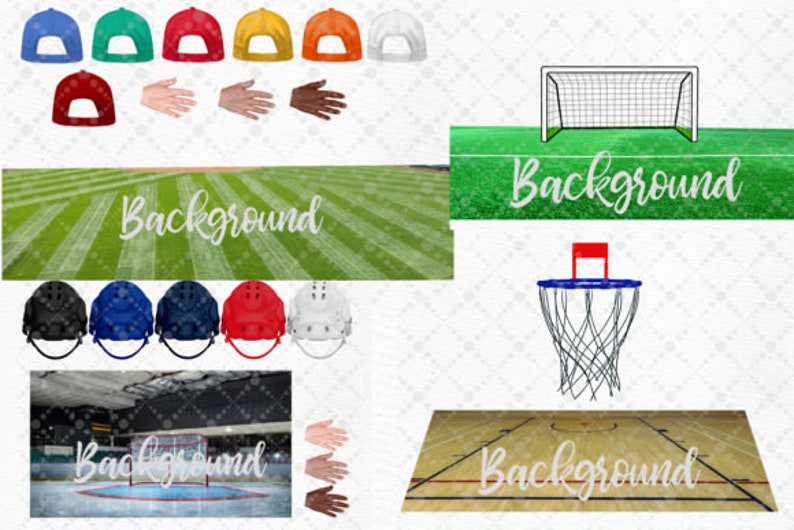Huge Sports Bundle Sports Family Clipart - Etsy