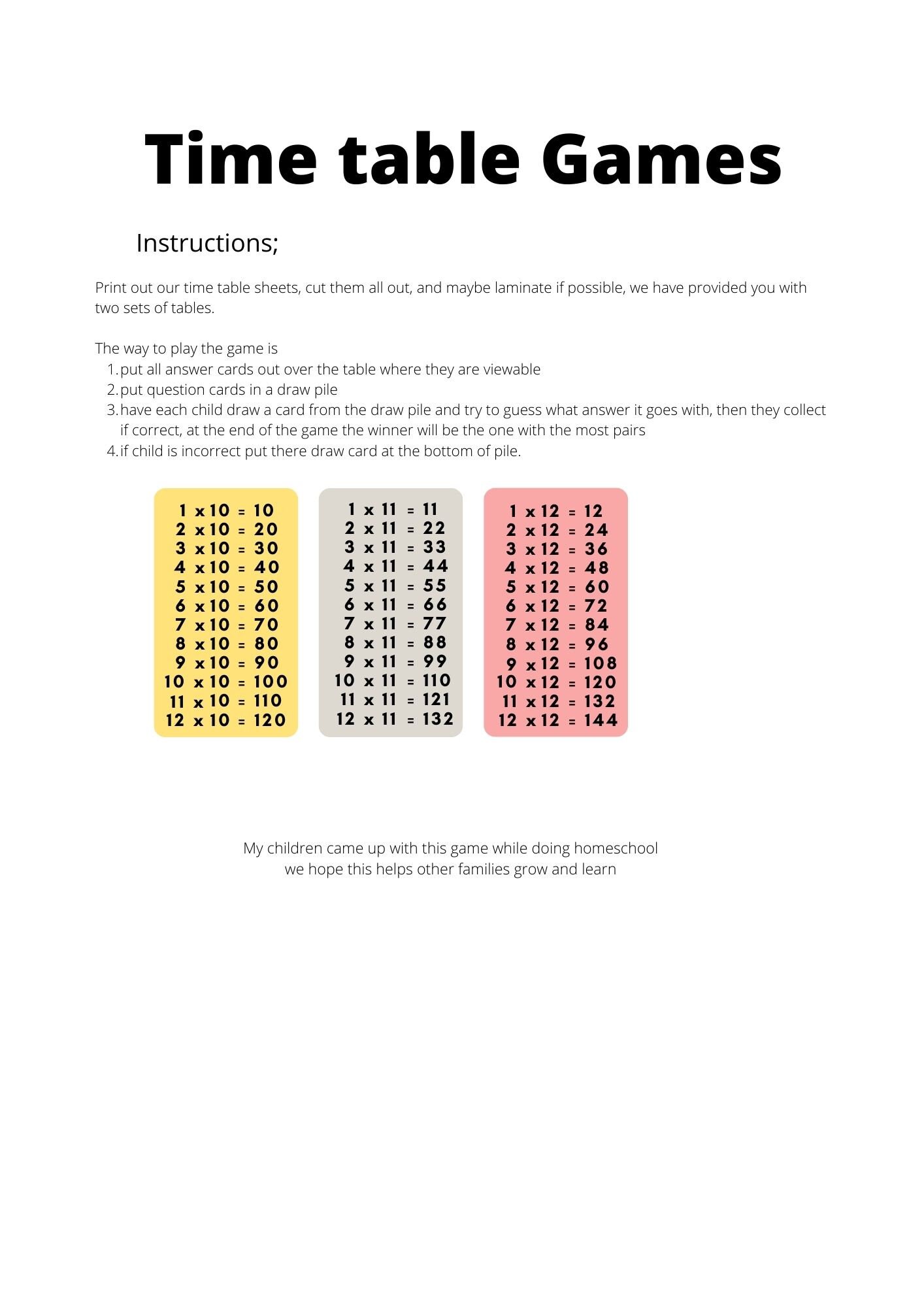times-table-printcut-and-play-from-10x-12x-in-this-bundle-etsy