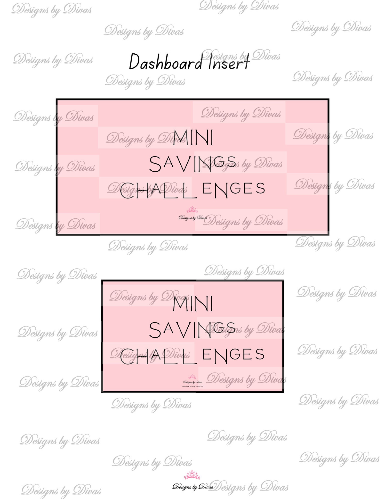 Mini Savings Challenges, Cash Stuffing, Digital Low Budget V3 - Etsy