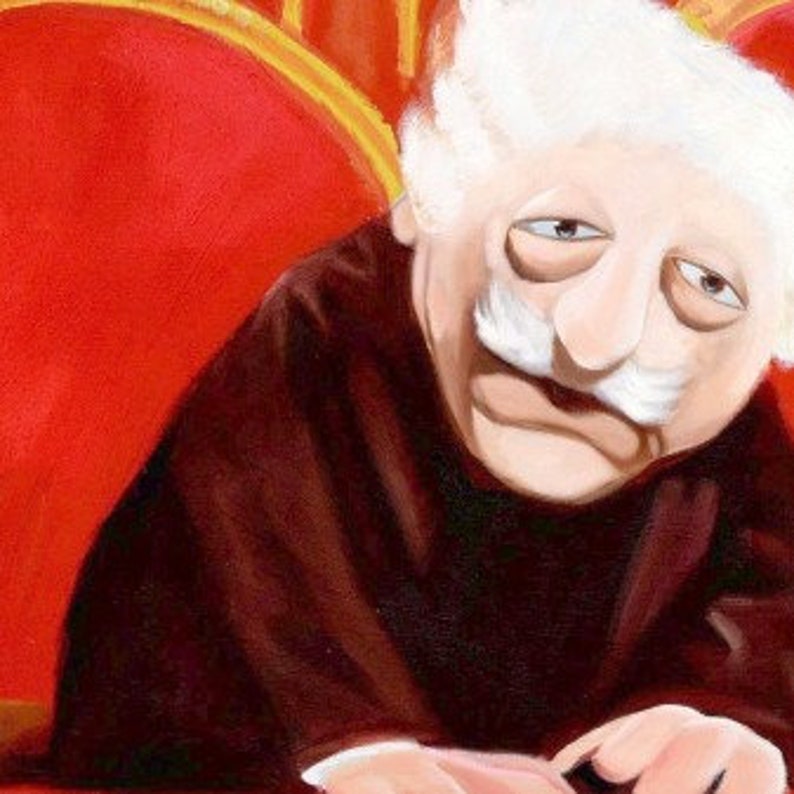 Muppet Grandpa Waldorf & Statler Pop Art D99139 60 X 90 Cm - Etsy Ireland