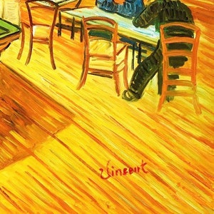 Vincent Van Gogh - Billiard Room in Arles D98857 G 60 X 90 Cm Stylish ...