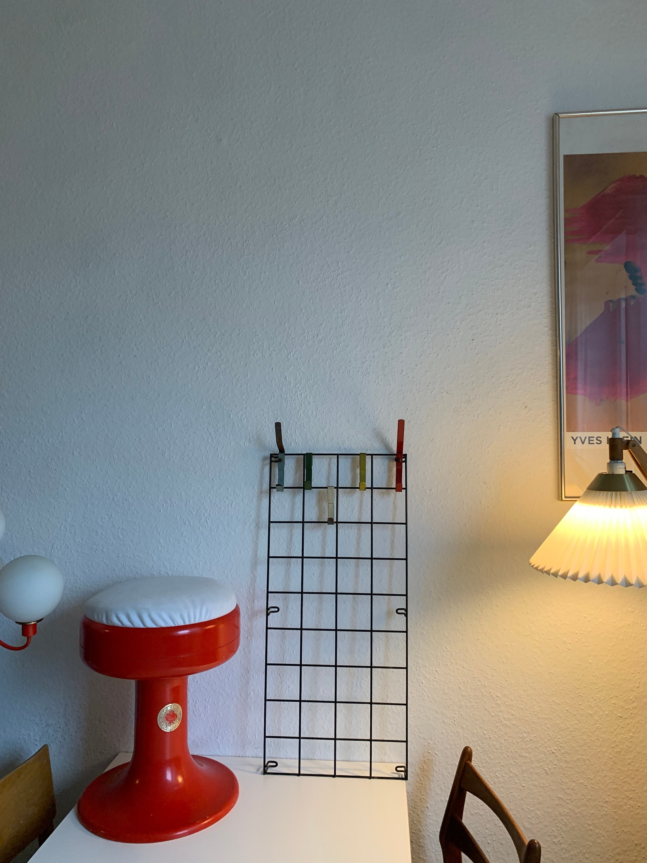 STUDIOSECONDLOVE VINTAGE String Wardrobe 70s 60s Metal Wire Black ...