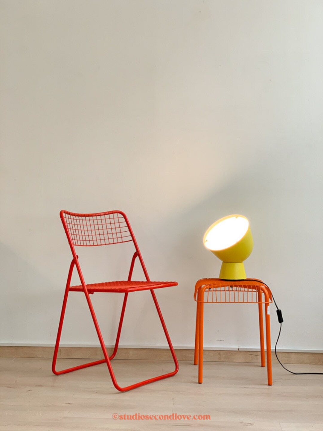 STUDIOSECONDLOVE - 1/4 Vintage Ikea Ted Net 80S Chair Folding Chair ...
