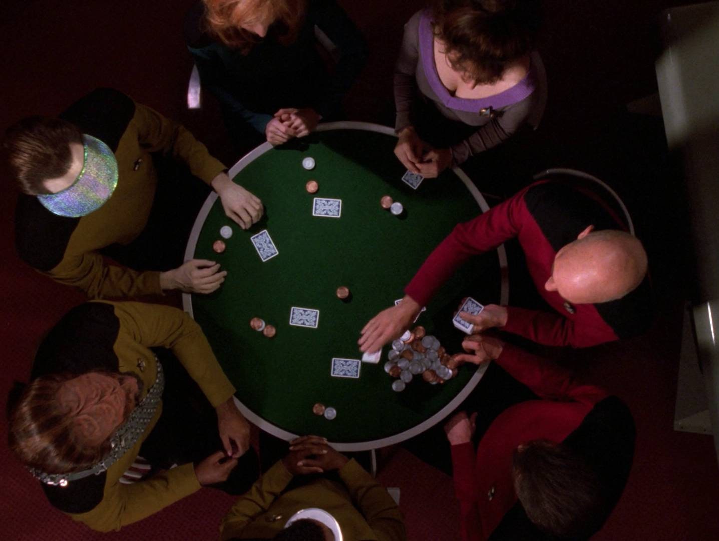 STAR TREK TNG Poker Chips Display as Seen in Star Trek: the - Etsy Canada