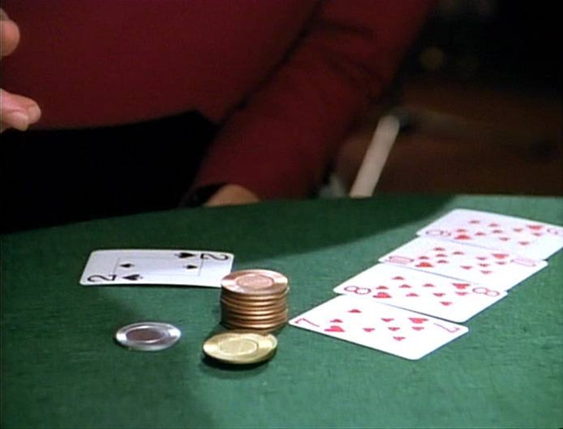 STAR TREK TNG Poker Chips Display as Seen in Star Trek: the Next ...