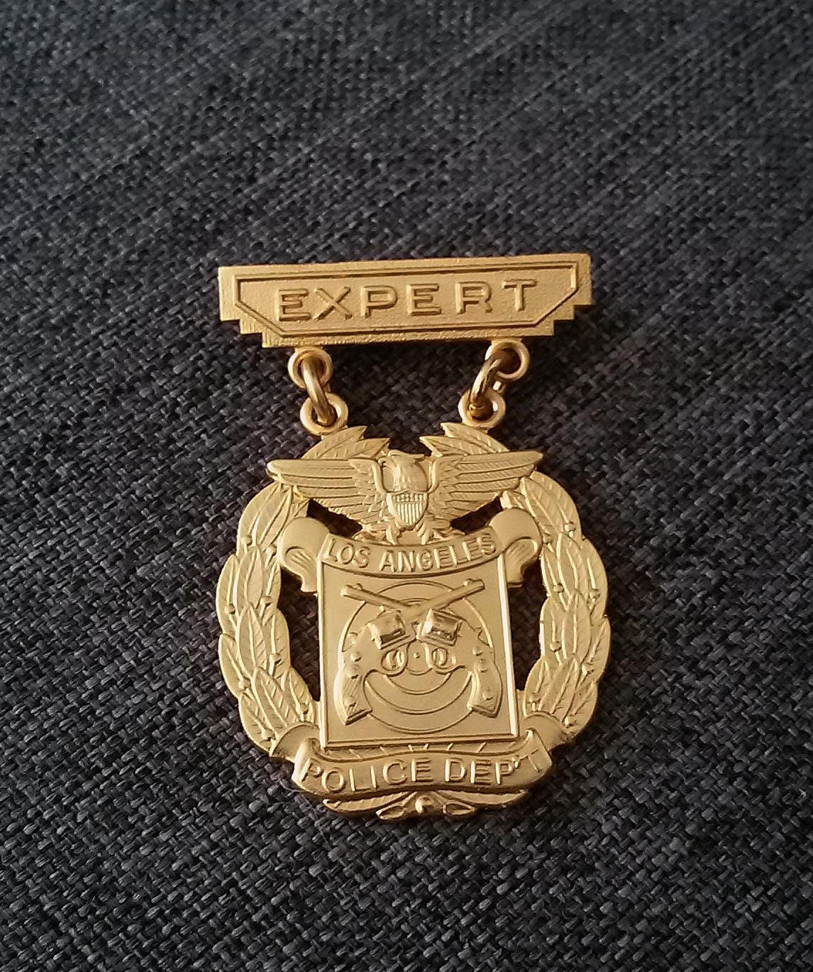 Los Angeles Police Department Shooting Medal EXPERT LAPD - Etsy