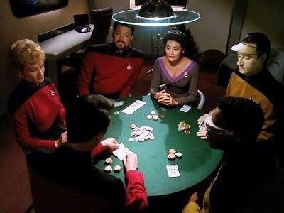 STAR TREK TNG Poker Chips Display as Seen in Star Trek: the Next ...