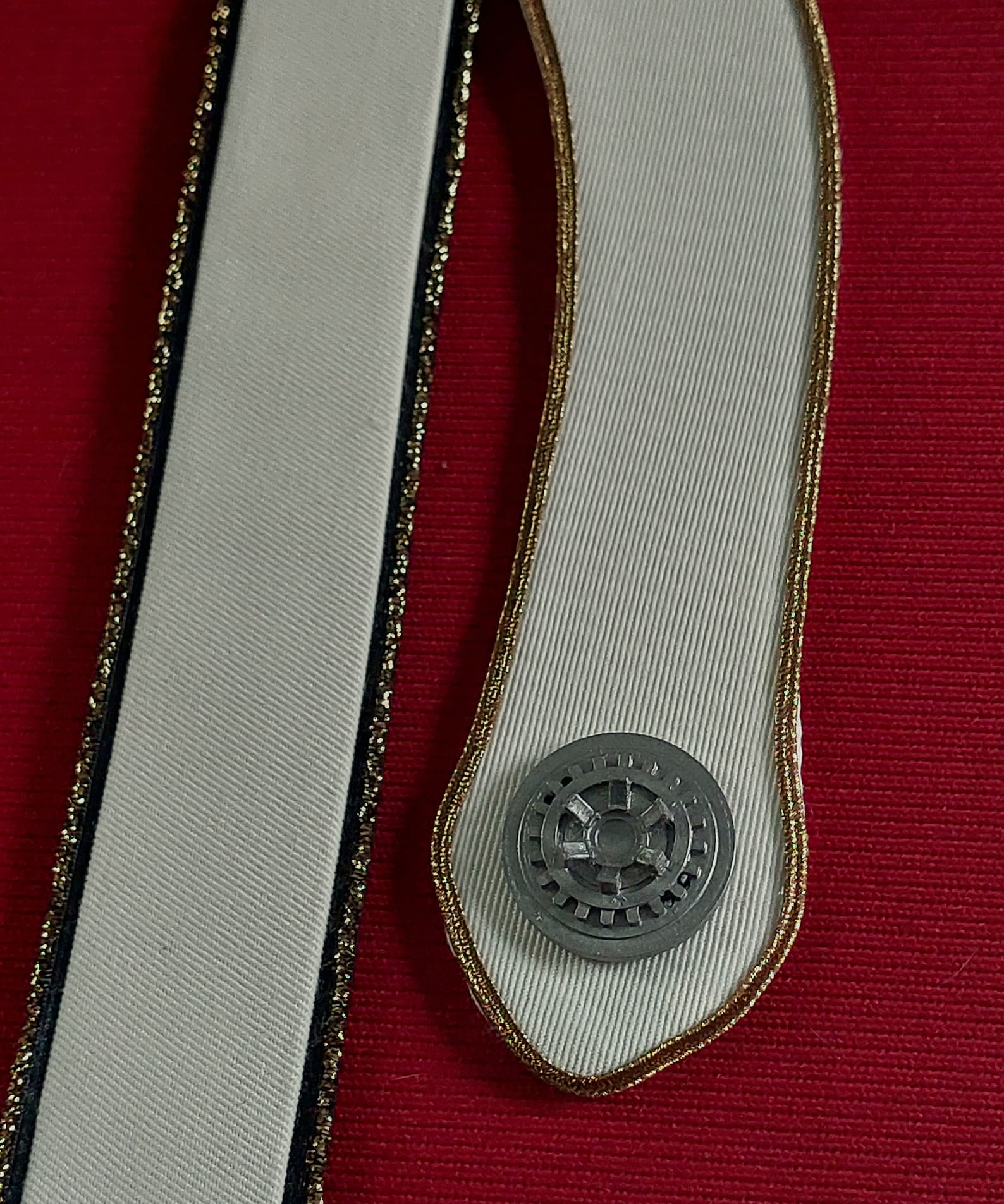 STAR TREK Complete Captain-set Command Shoulder Strap and Sleeve-band ...