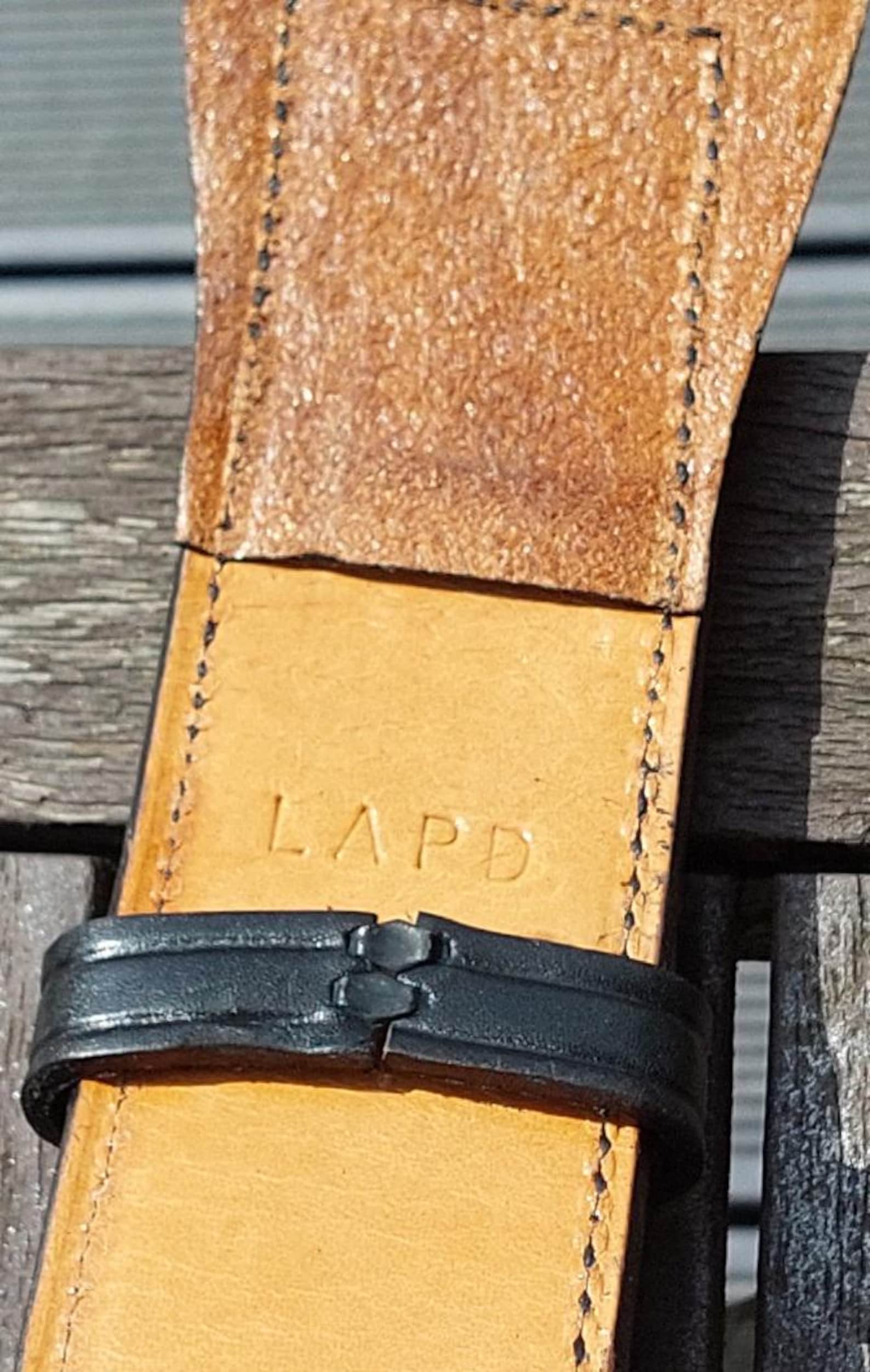 LAPD Sam Browne Belt Los Angeles Police Department - Etsy
