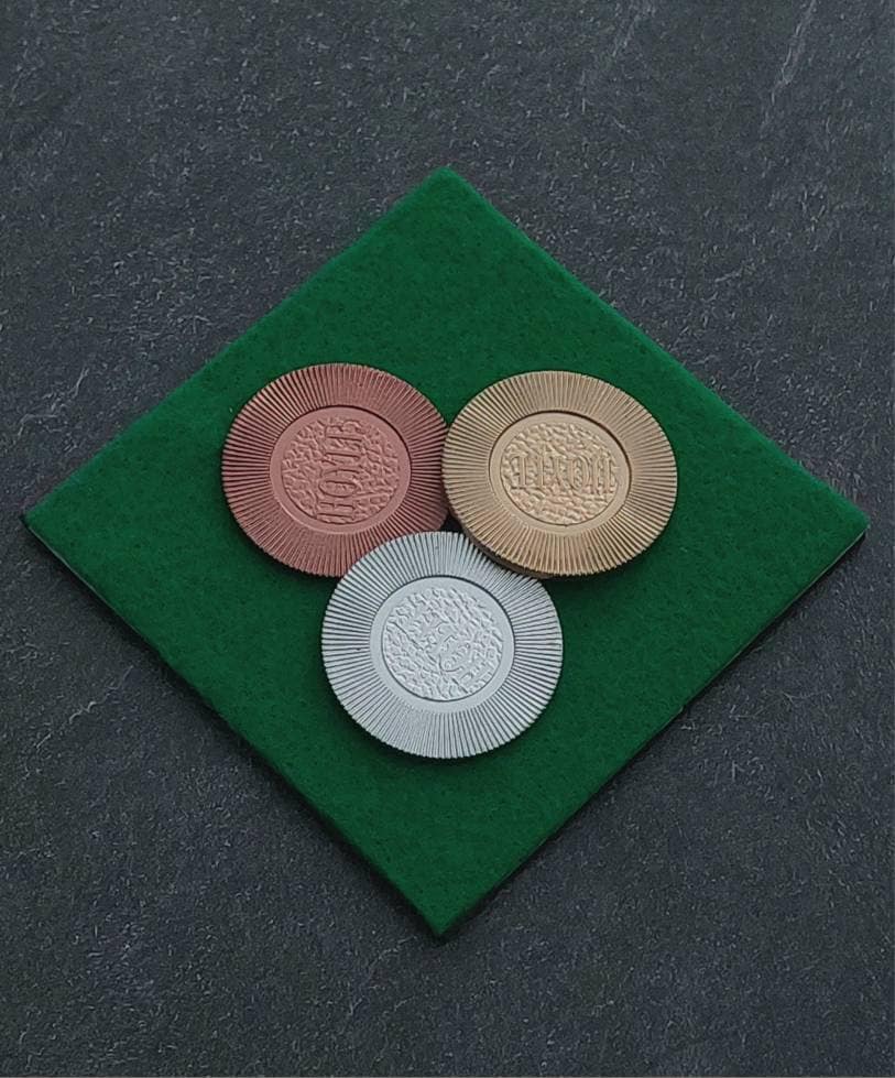 STAR TREK TNG Poker Chips Display as Seen in Star Trek: the Next ...