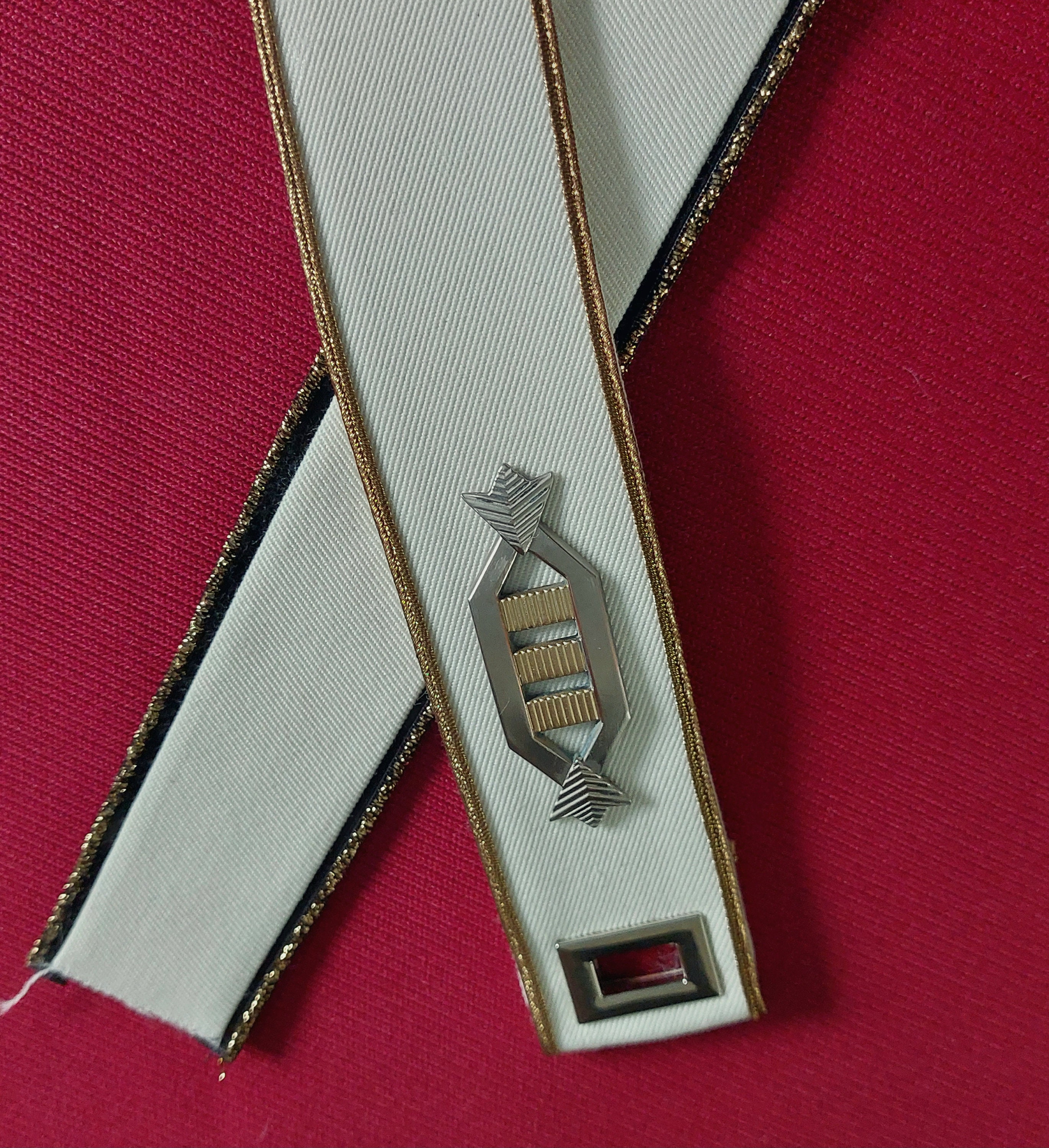 STAR TREK Complete Captain-set Command Shoulder Strap and Sleeve-band ...