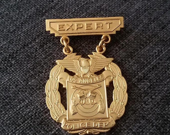Los Angeles Police Department Shooting Medal EXPERT LAPD - Etsy
