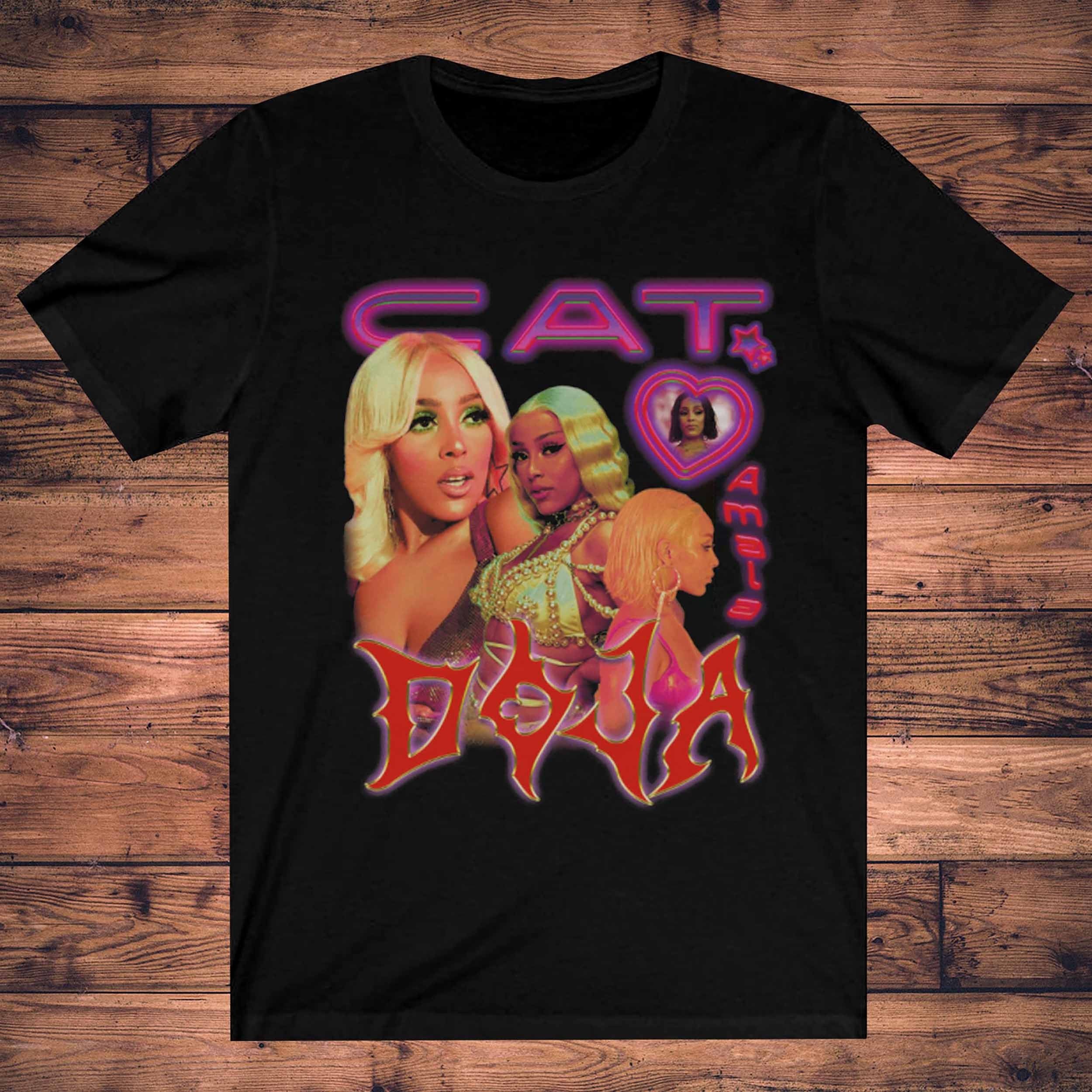 Vintage Wash Doja Cat T-shirt, Vintage Doja Cat 90s Graphic Tee ...