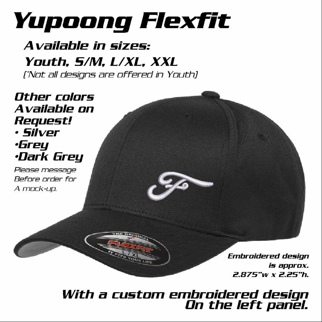 Custom Embroidered Flex Fit, Snapback Hat - Ford F - Etsy