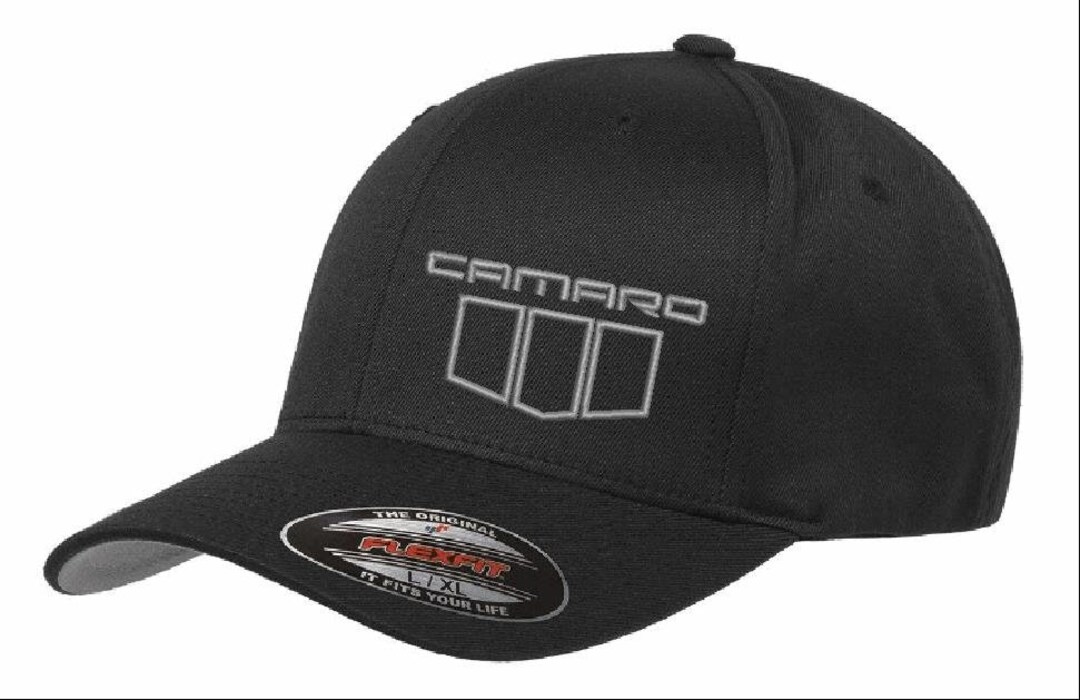 Custom Embroidered Camaro Emblem Flexfit Hat - Etsy