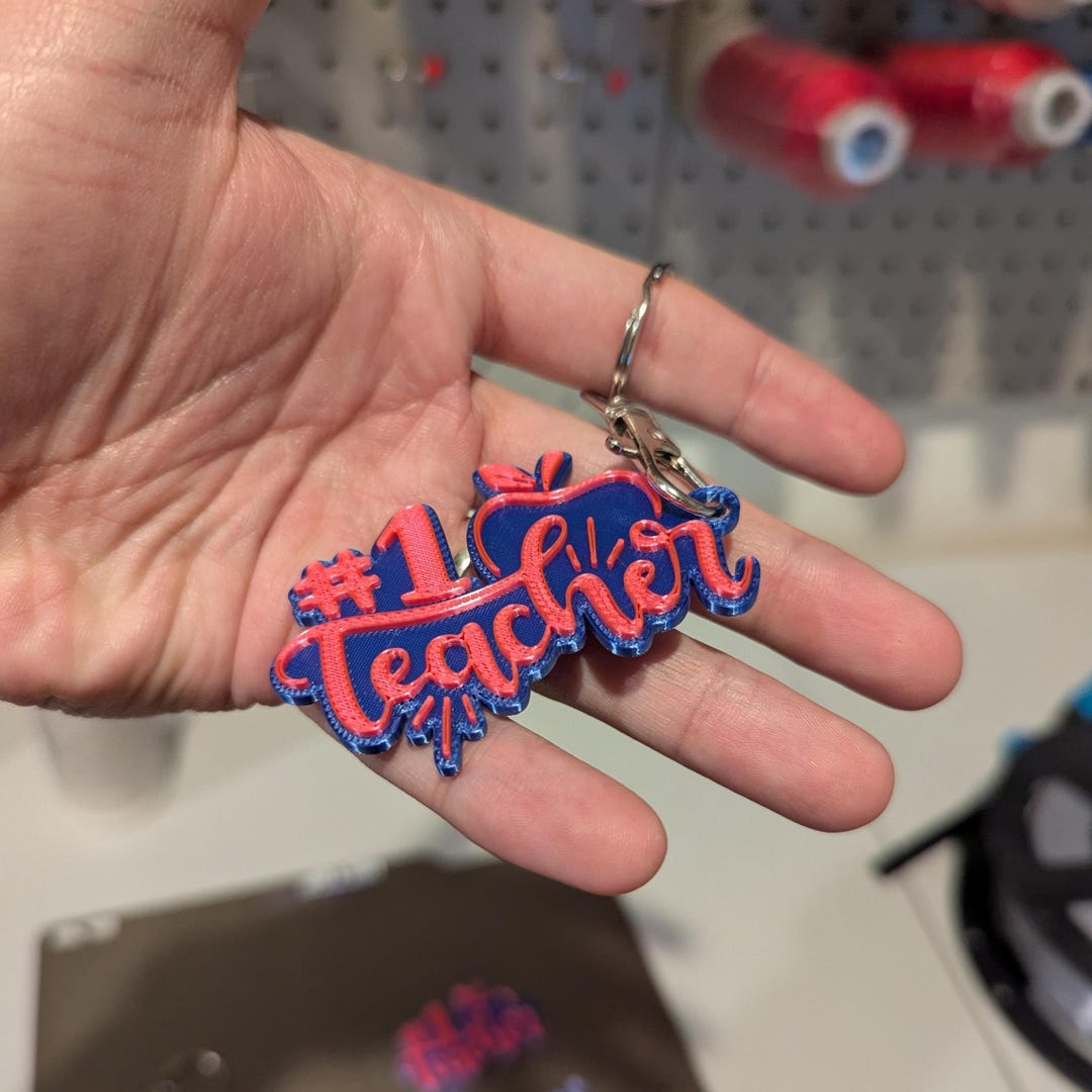 Custom Order 3D Printed Keychain - Etsy