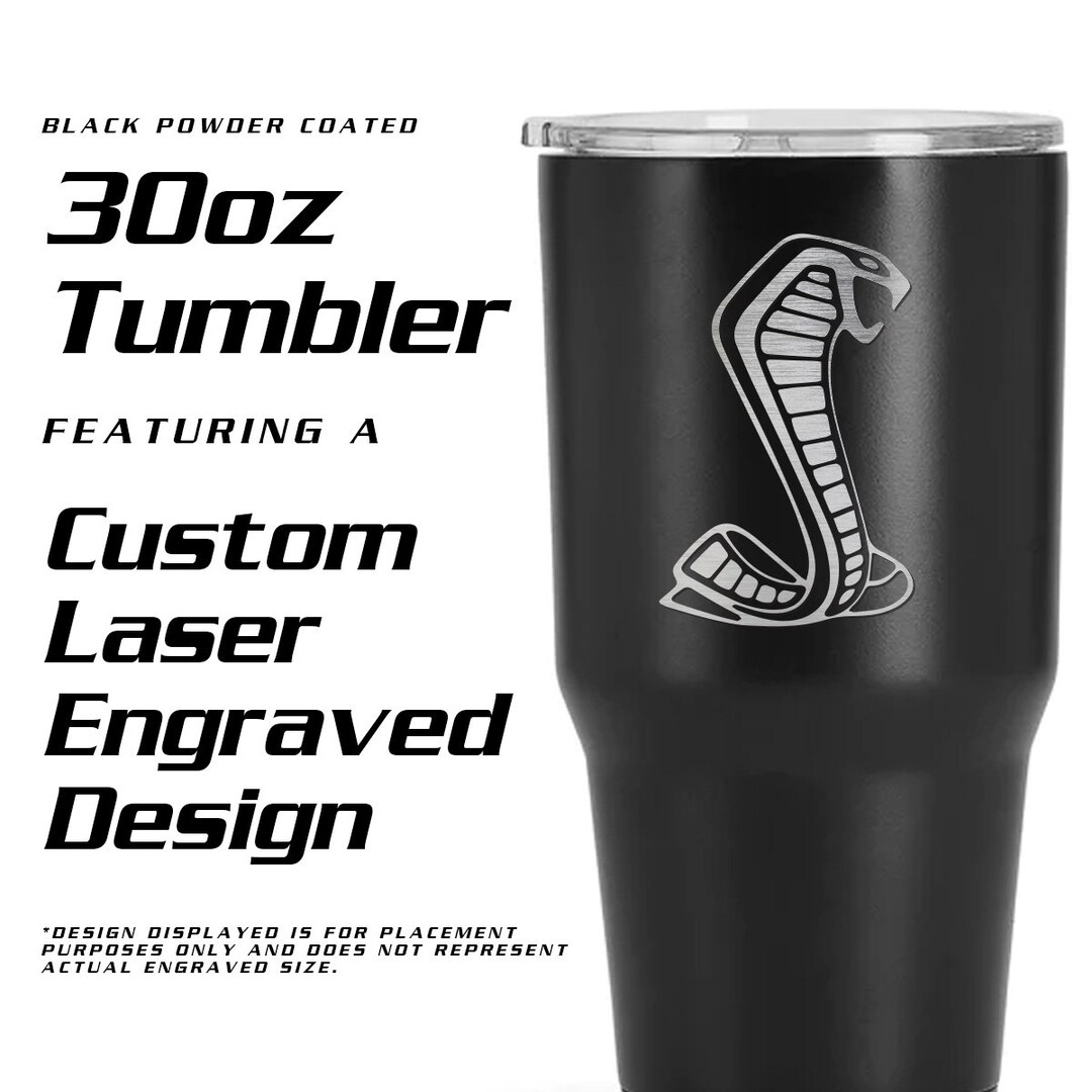 Custom Laser Engraved Drinkware Cobra Late Model - Etsy