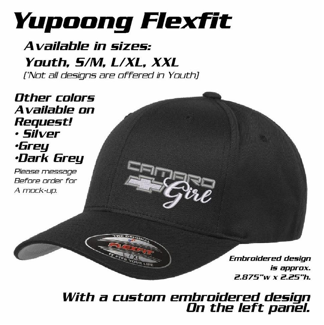 Custom Embroidered Flex Fit, Snapback Hat - Etsy