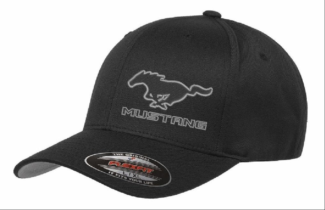 Custom Embroidered Mustang Logo Hat - Etsy Canada