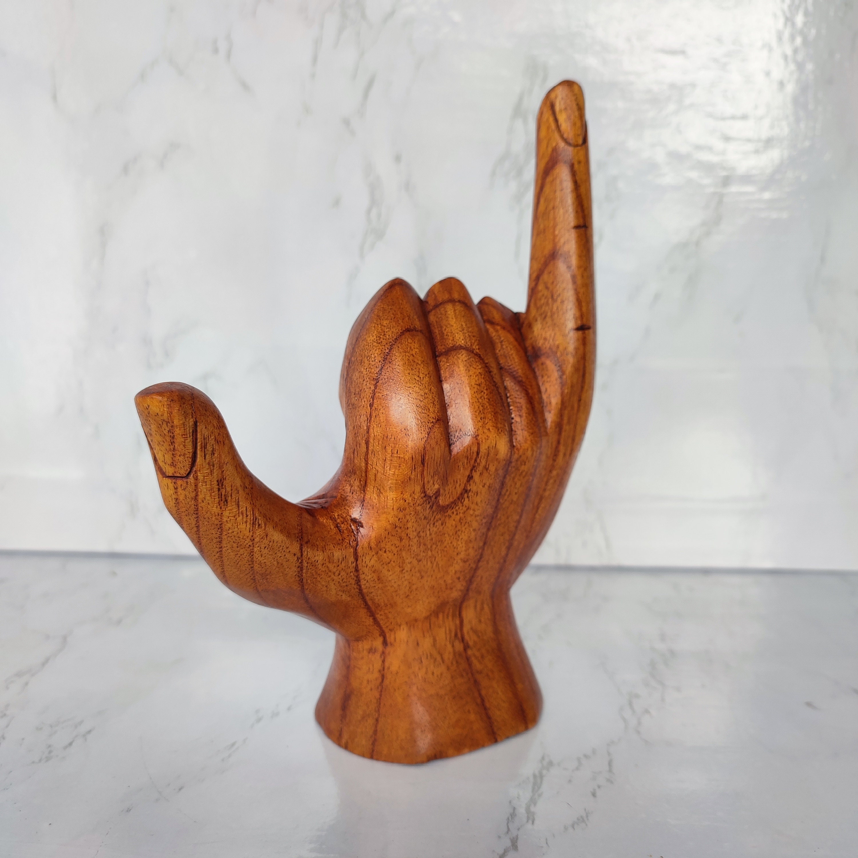 Hawaiian Shaka Sign. Natural Y Hand Language. Sign Language - Etsy