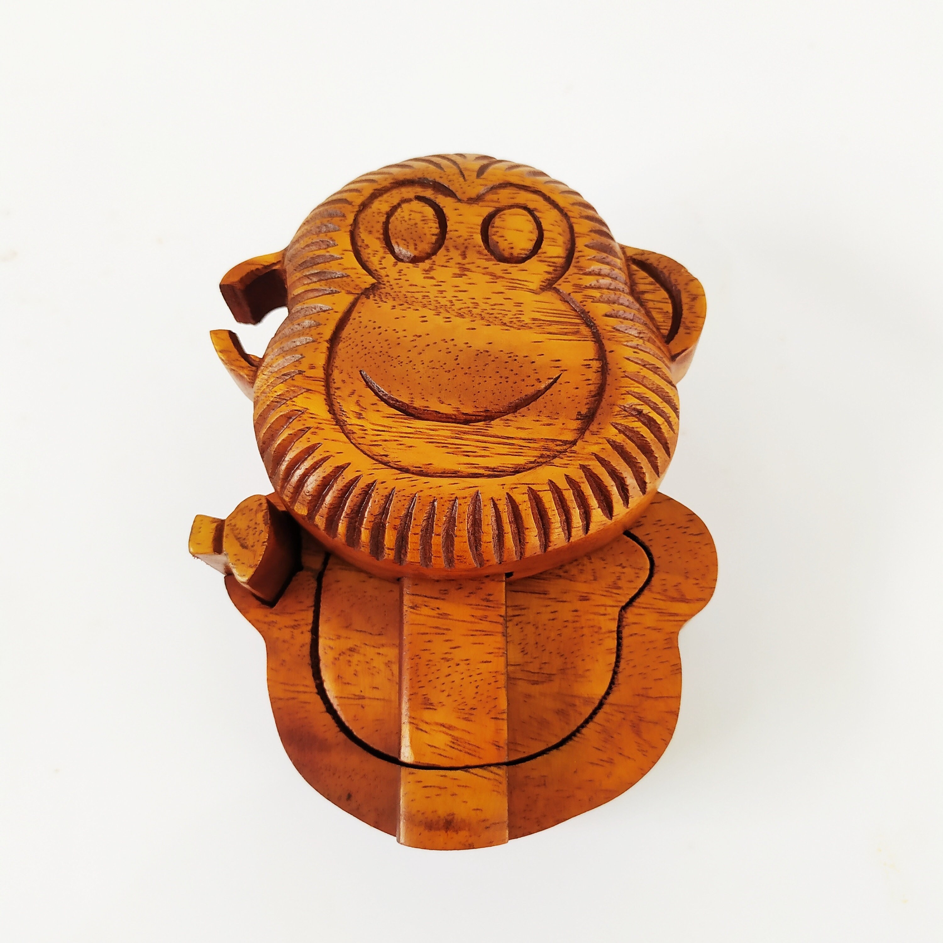 Beautiful Wooden Jewelry Box / Monkey Puzzle Box / Handcrafted - Etsy