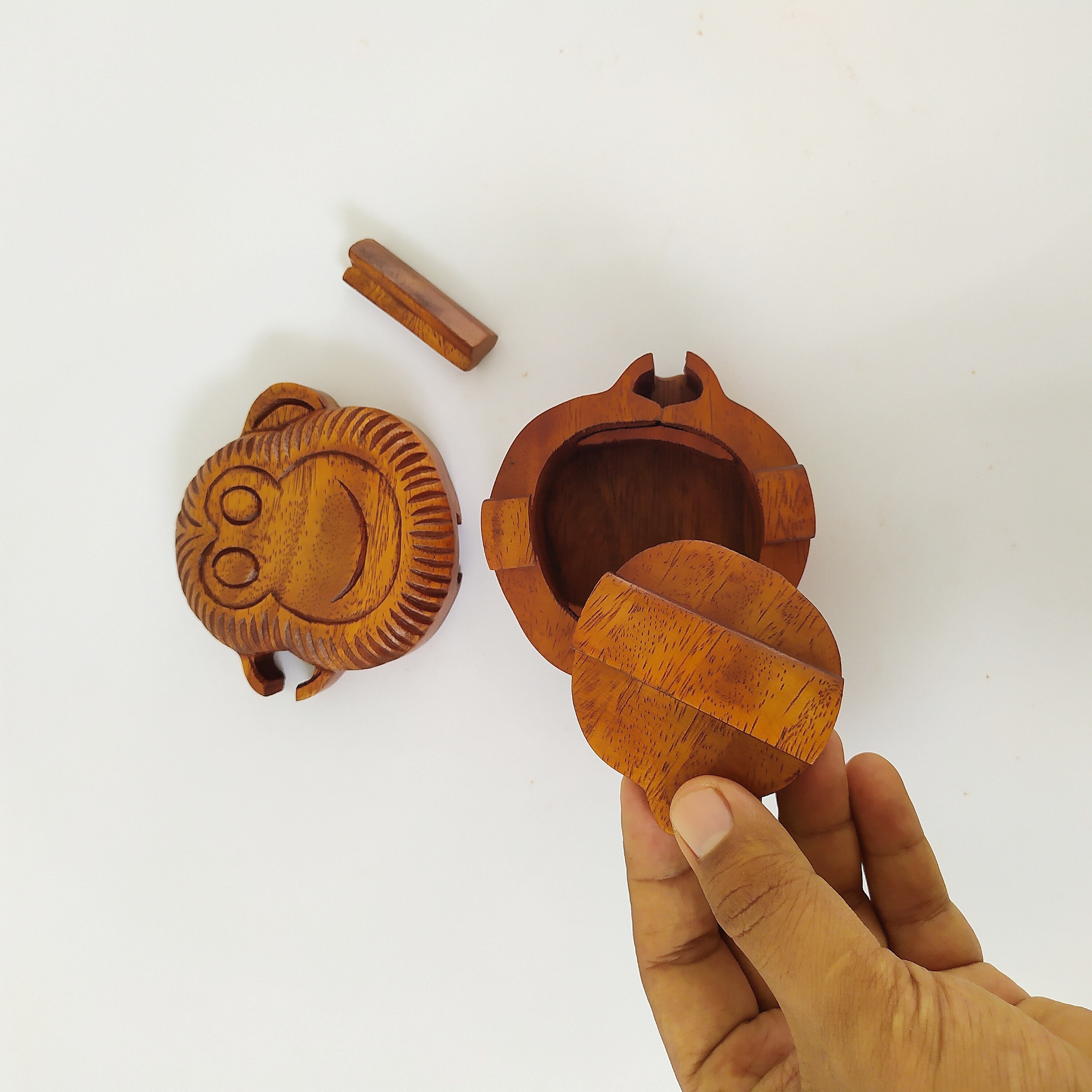 Beautiful Wooden Jewelry Box / Monkey Puzzle Box / Handcrafted - Etsy