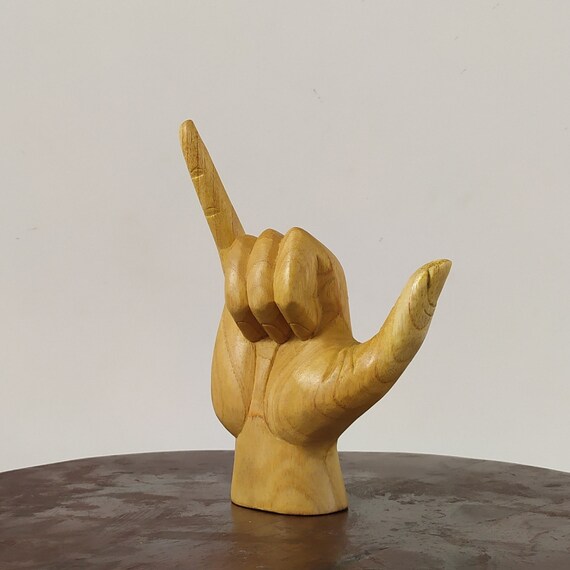 Hawaiian Shaka Sign. Natural Y Hand Language. Sign Language - Etsy Ireland