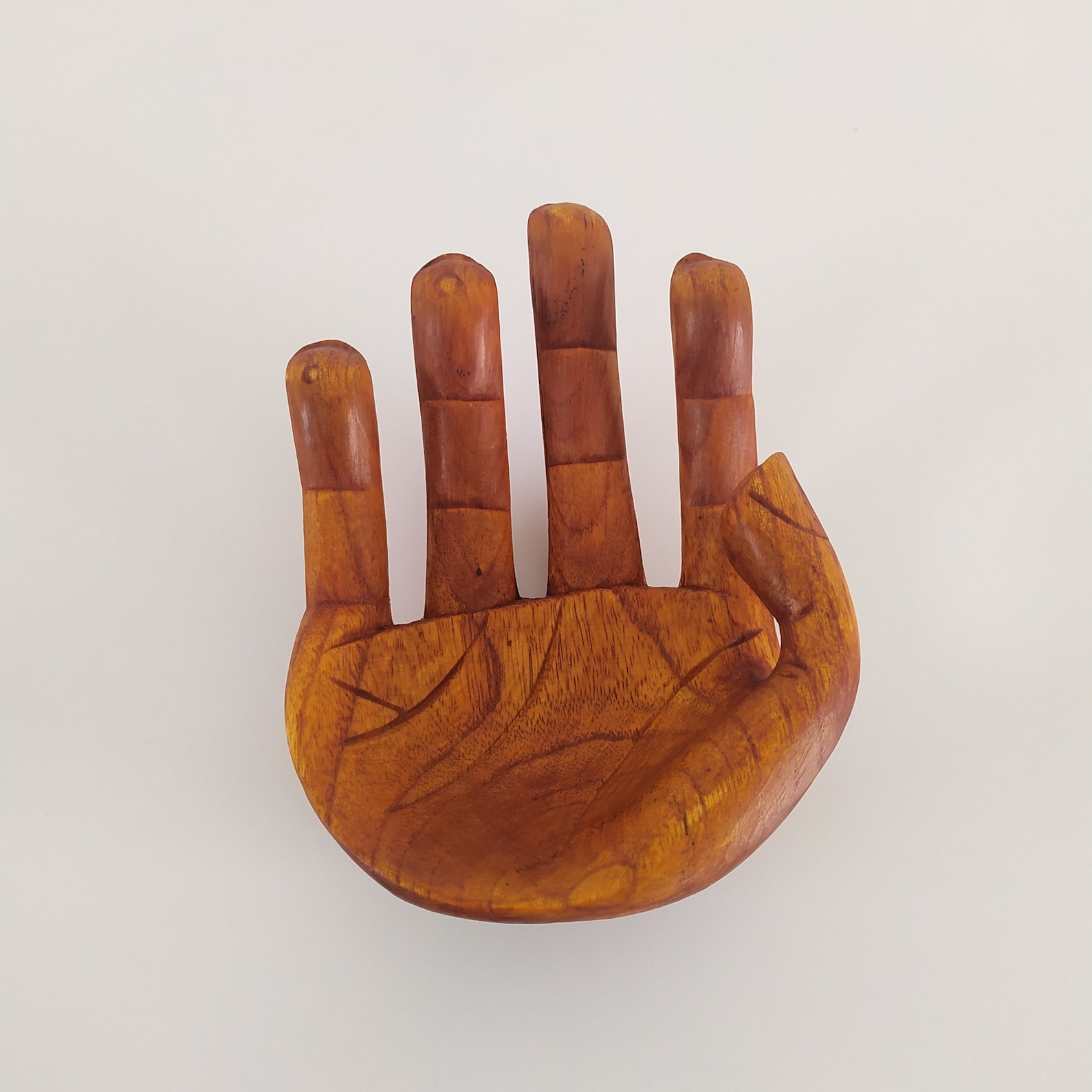 Wood Hand Carving. Wooden Hand Sculpture Praise and Gratitude. - Etsy