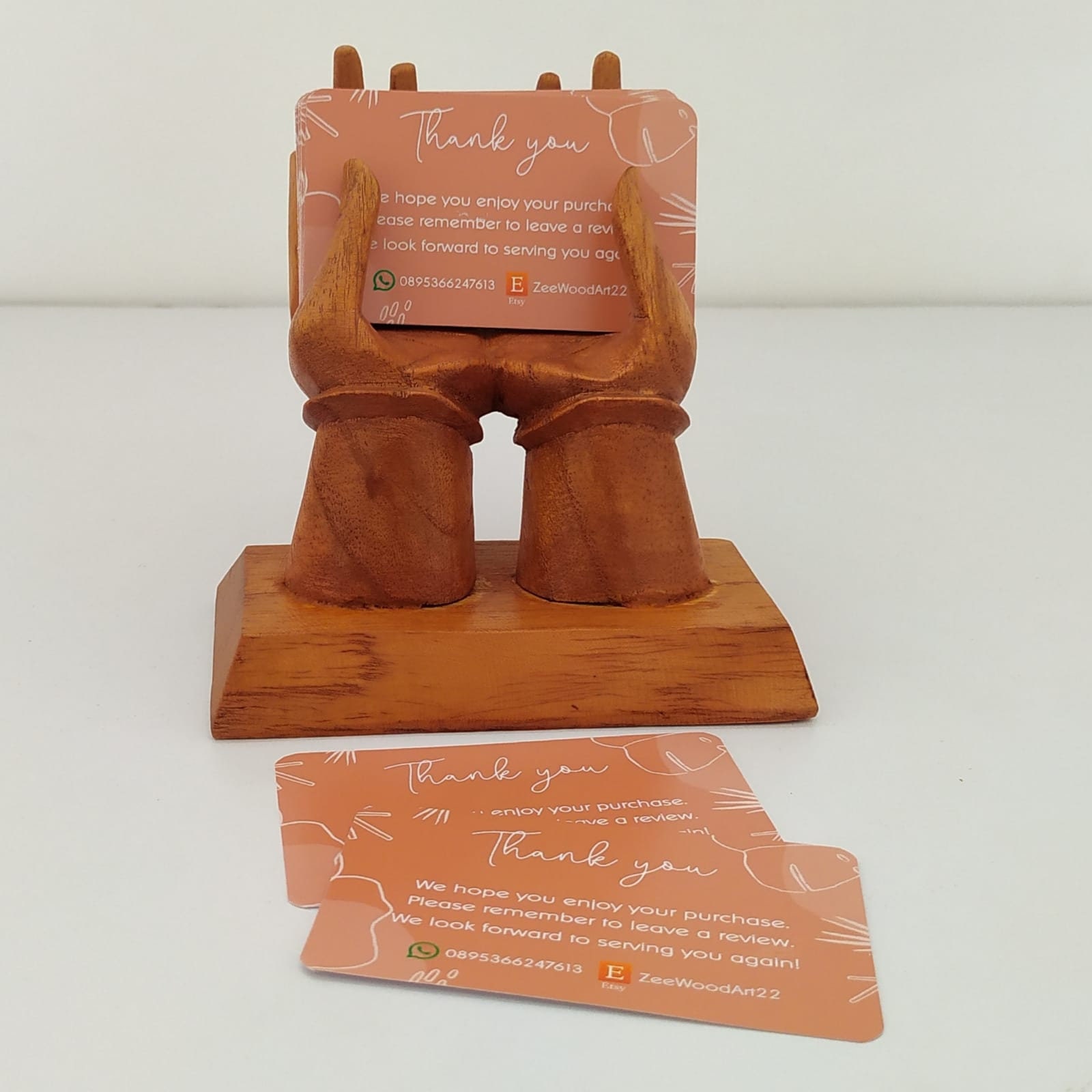 Hand Sculpture. Name Card Place. Table Decoration. Office - Etsy