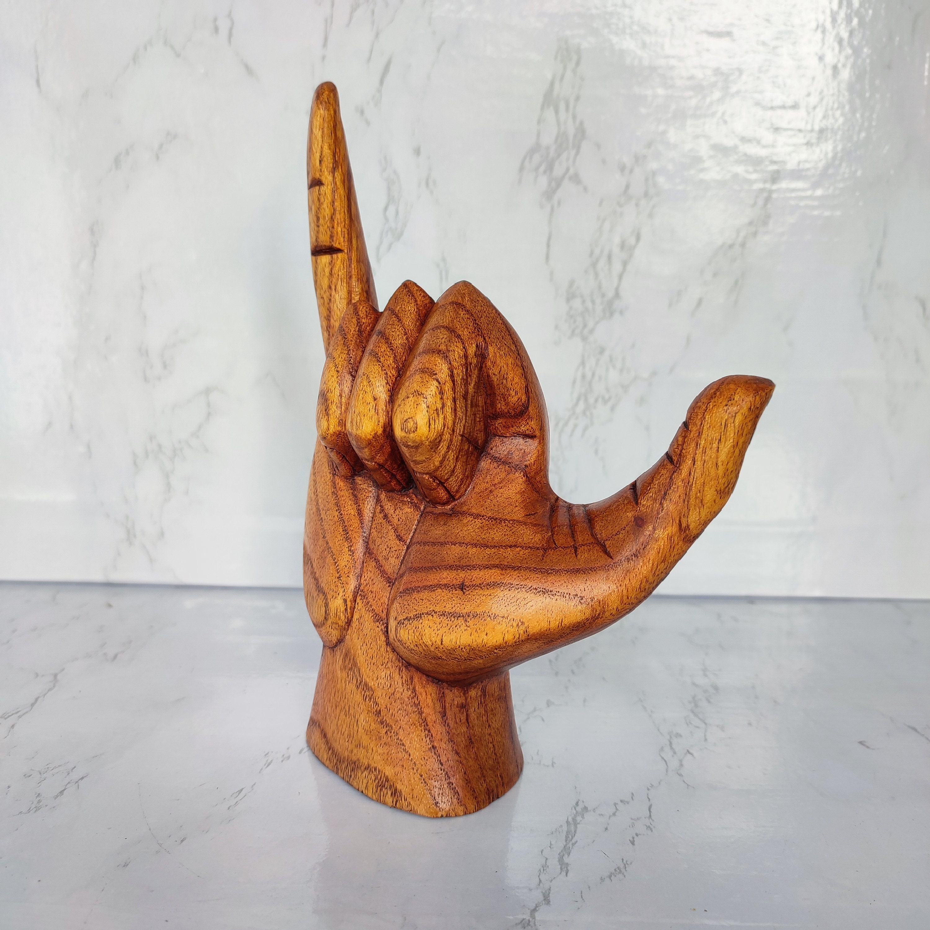 Hawaiian Shaka Sign. Natural Y Hand Language. Sign Language - Etsy