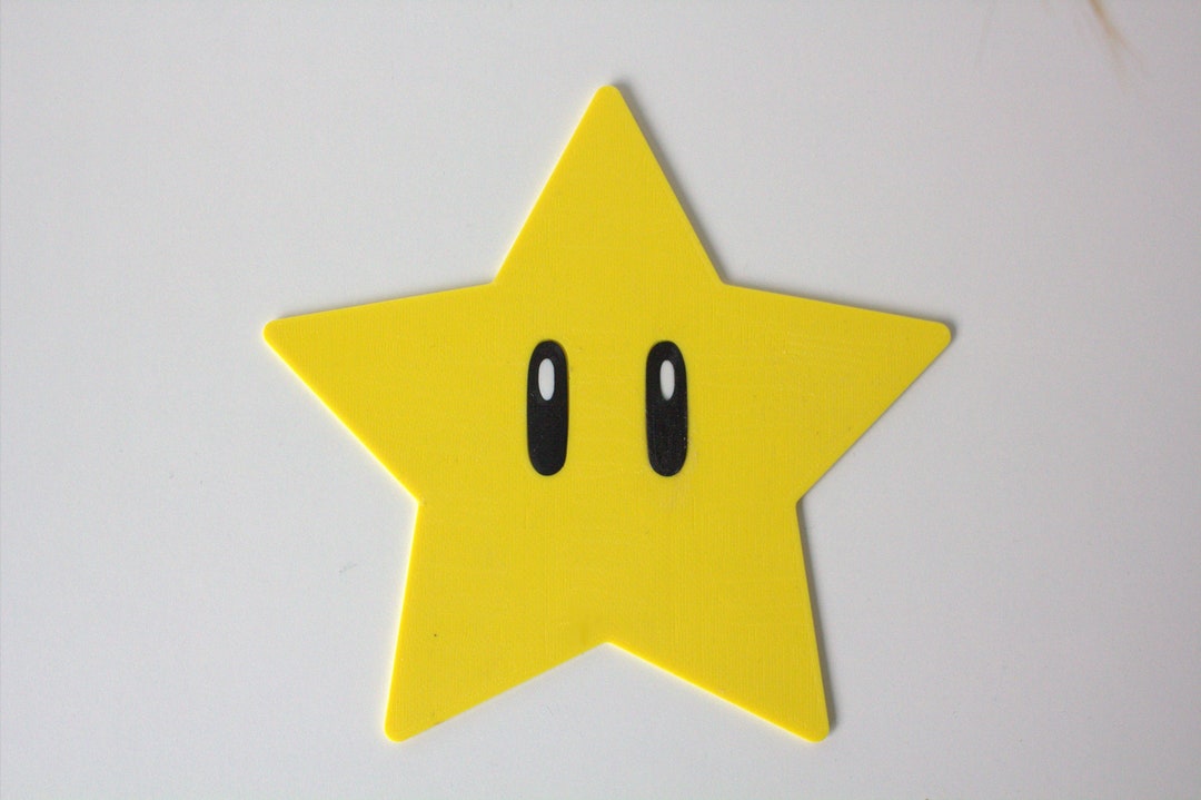 Super Mario Stern Coaster 3D Printing - Etsy